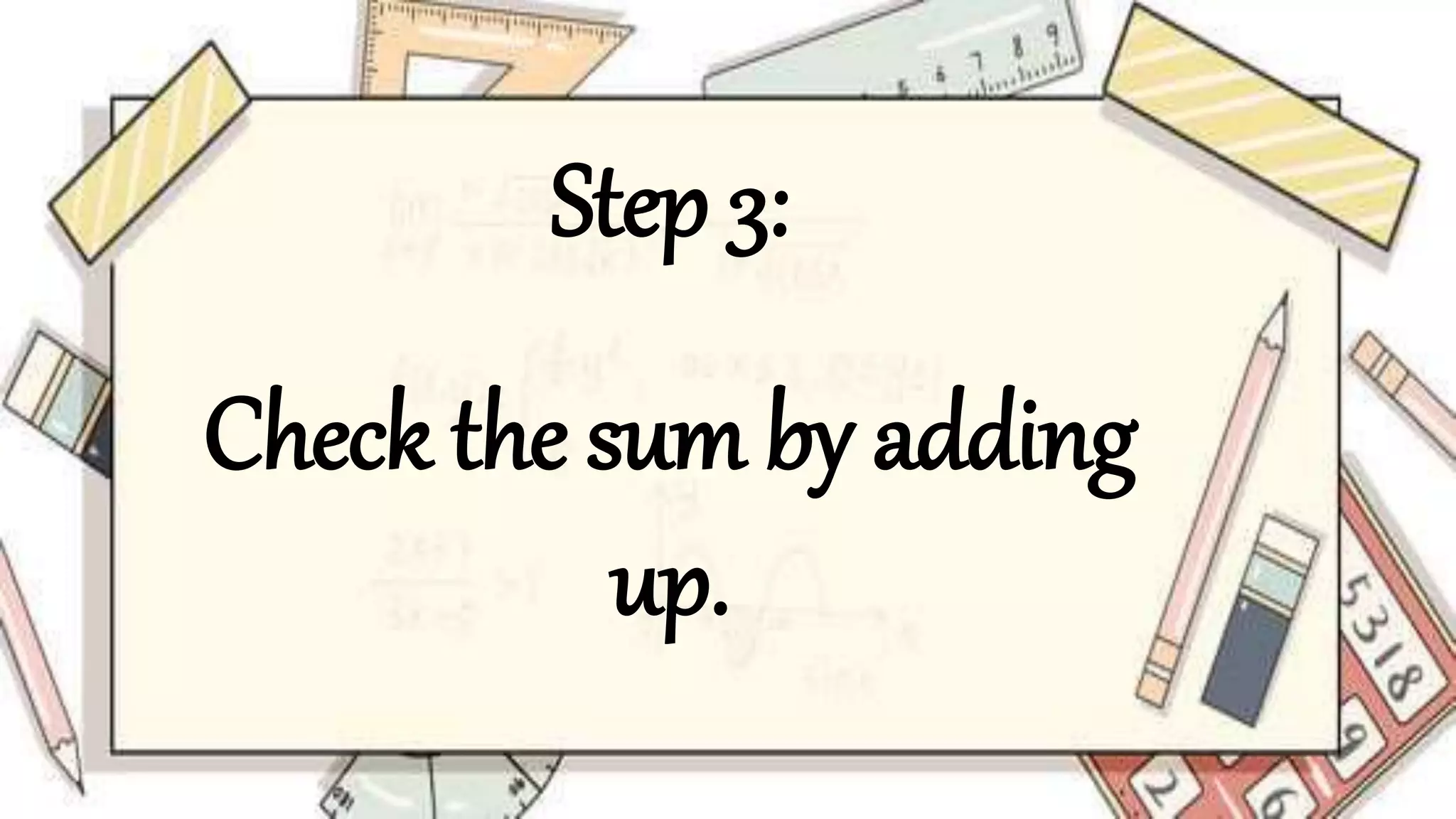 Adding Without Regrouping | PPTX