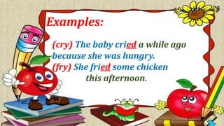 Simple Past Tense of the Verb | PPTX