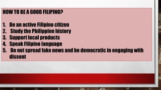 LESSON 8. THE POLITICAL SELF AND BEING A FILIPINO.pptx