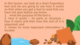 LESSON 8 FOR GRADE 7-NATIONAL LEARNING CAMP | PPTX