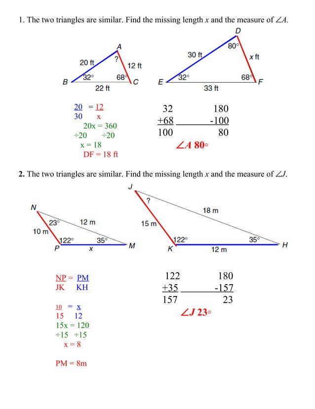 Lesson 8 4 similar figures | PDF