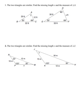 Lesson 8 4 similar figures | DOC