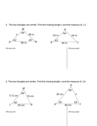 Lesson 8 4 similar figures hw review | DOC