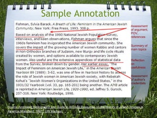 Lesson 8 - annotated bibliographies | PDF | Books and Literature