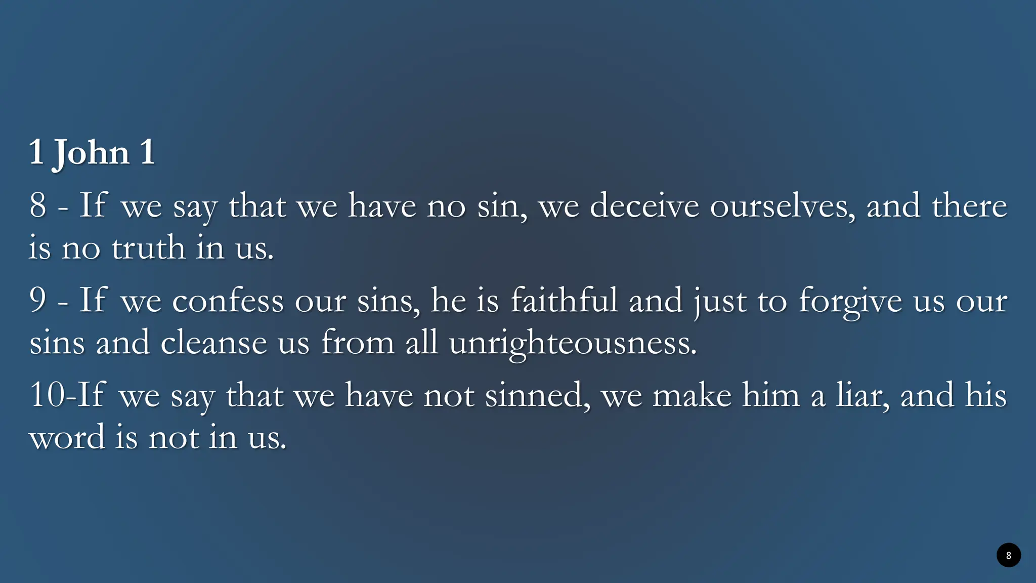 Lesson 8 - Confessing and Forsaking Sin.pptx
