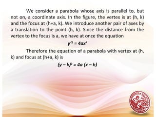 Lesson 8 conic sections - parabola | PPT