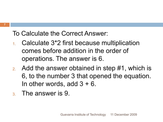 Lesson 8 Creating Complex Formulas | PPTX | Business Accounting ...