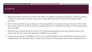 Lesson 8 general annuity | PPT