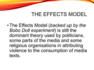 Lesson 8 - Marxism, cultural hegemony and the effects theory | PPT