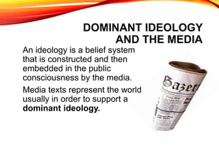 Lesson 8 - Marxism, cultural hegemony and the effects theory | PPT