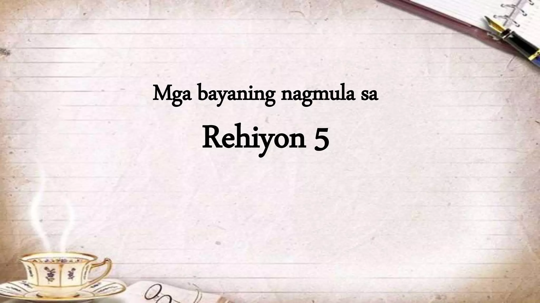 Mga Bayani sa Pilipinas | PPTX