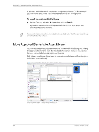 Lesson 8 - Move Approved Elements To Insite Asset Library | PDF