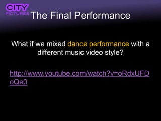 music video - performance | PPTX