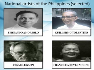National Artists of the Philippines (First 5).pptx