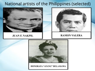 National Artists of the Philippines (First 5).pptx