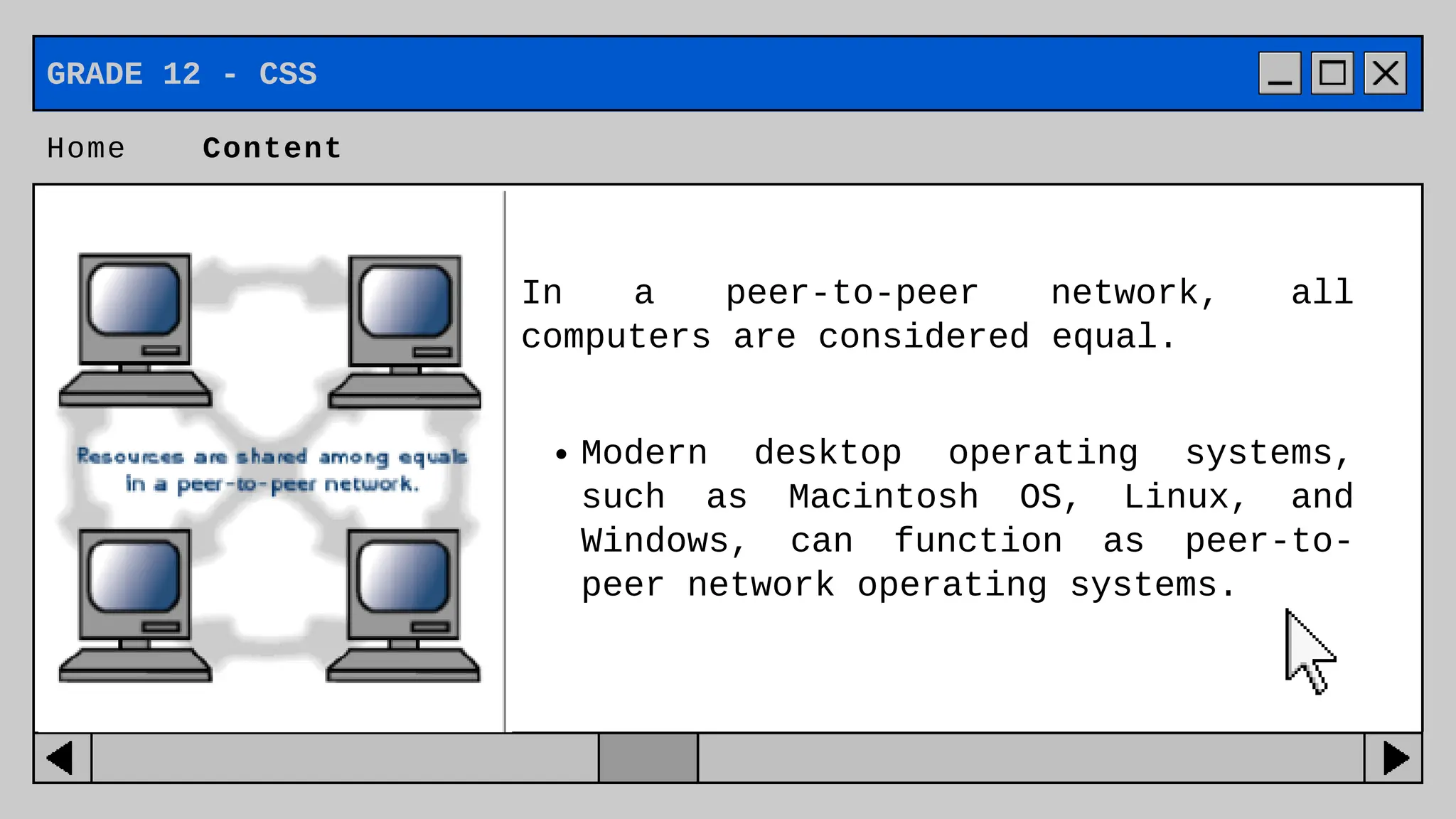 SHS CSS TOPIC: NETWORK OPERATING SYSTEMS | PDF