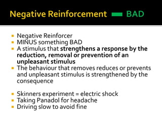 Lesson 8 operant conditioning | PPTX
