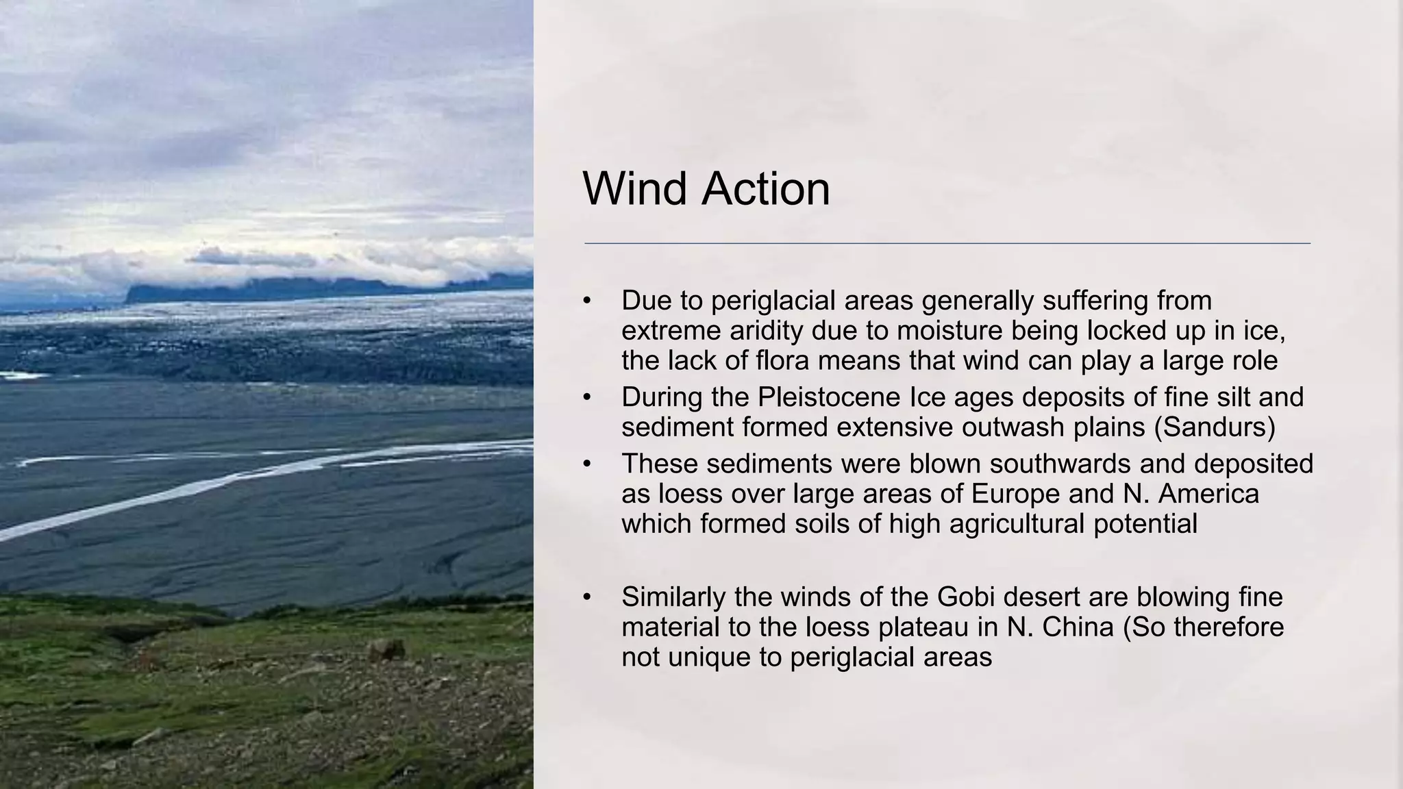 Lesson 8 periglacial processes and their landscapes and landforms | PPTX