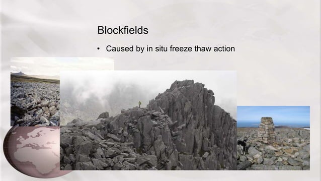 Lesson 8 periglacial processes and their landscapes and landforms
