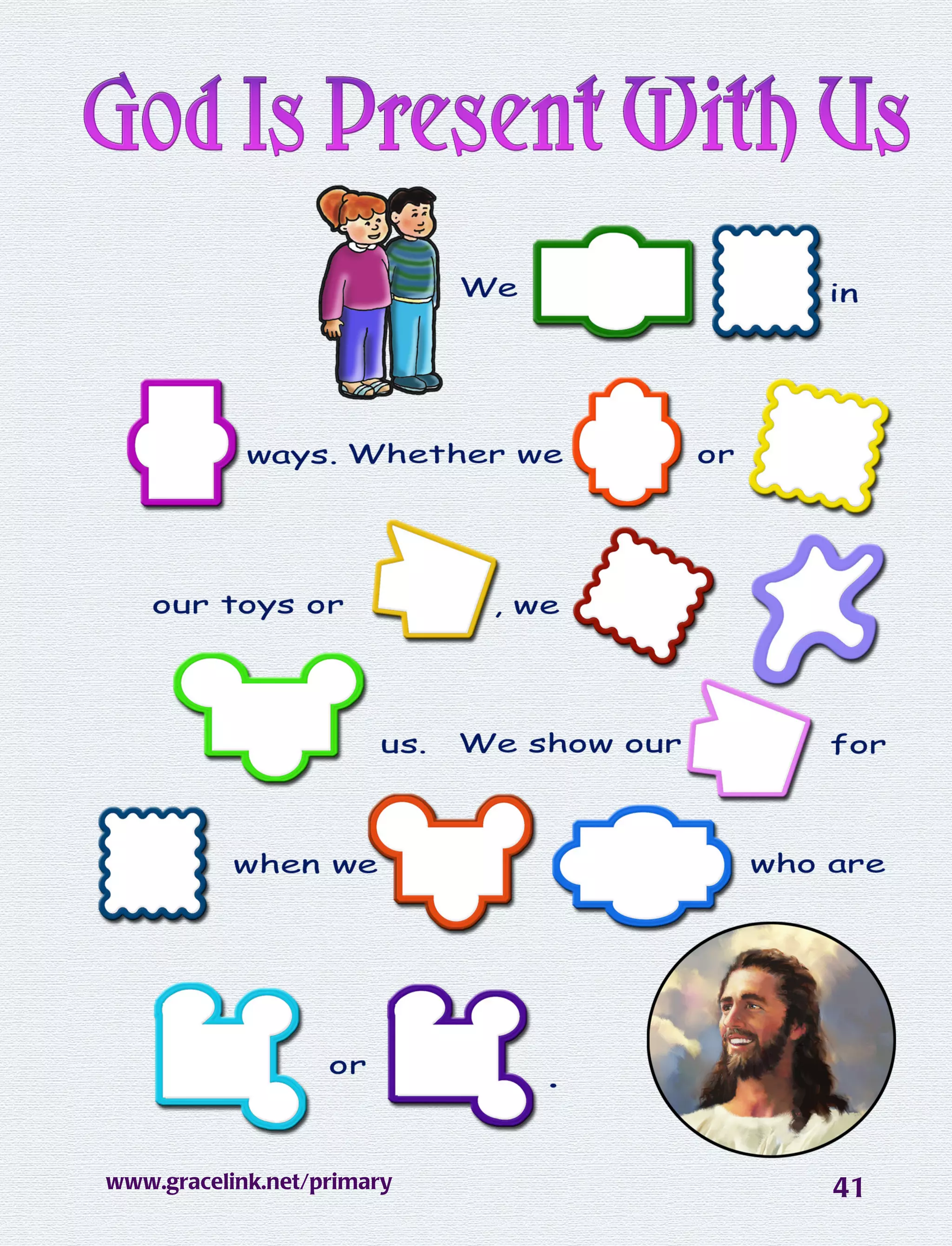 Lesson 8 | Primary | Sabbath School | Second Quarter 2015 | PDF