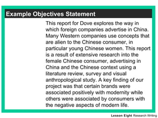 Lesson 8 - Research Writing 2 | PPT | Advertising Industry | Industries