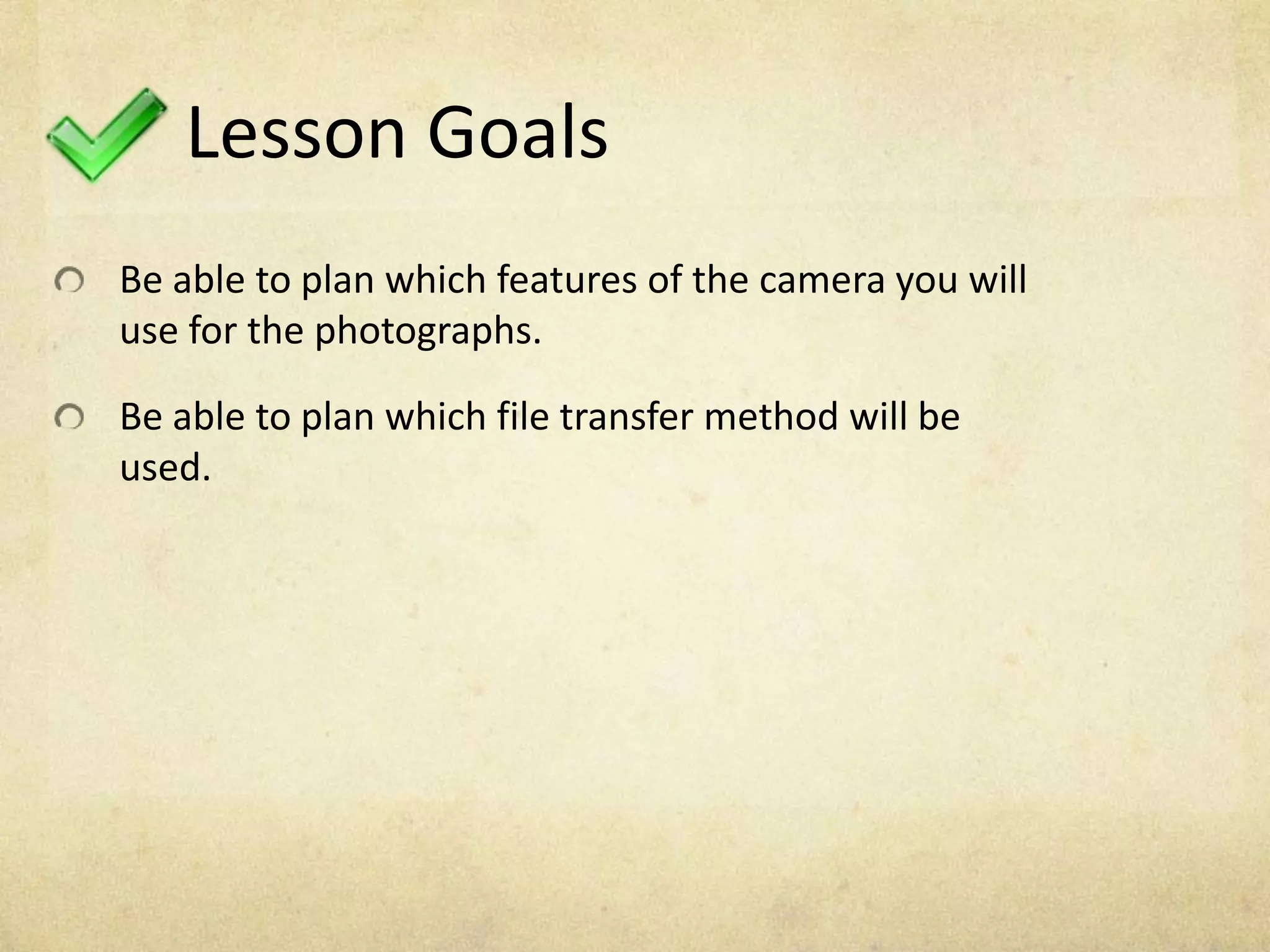 Lesson 8 - Settings & Transfer | PPTX