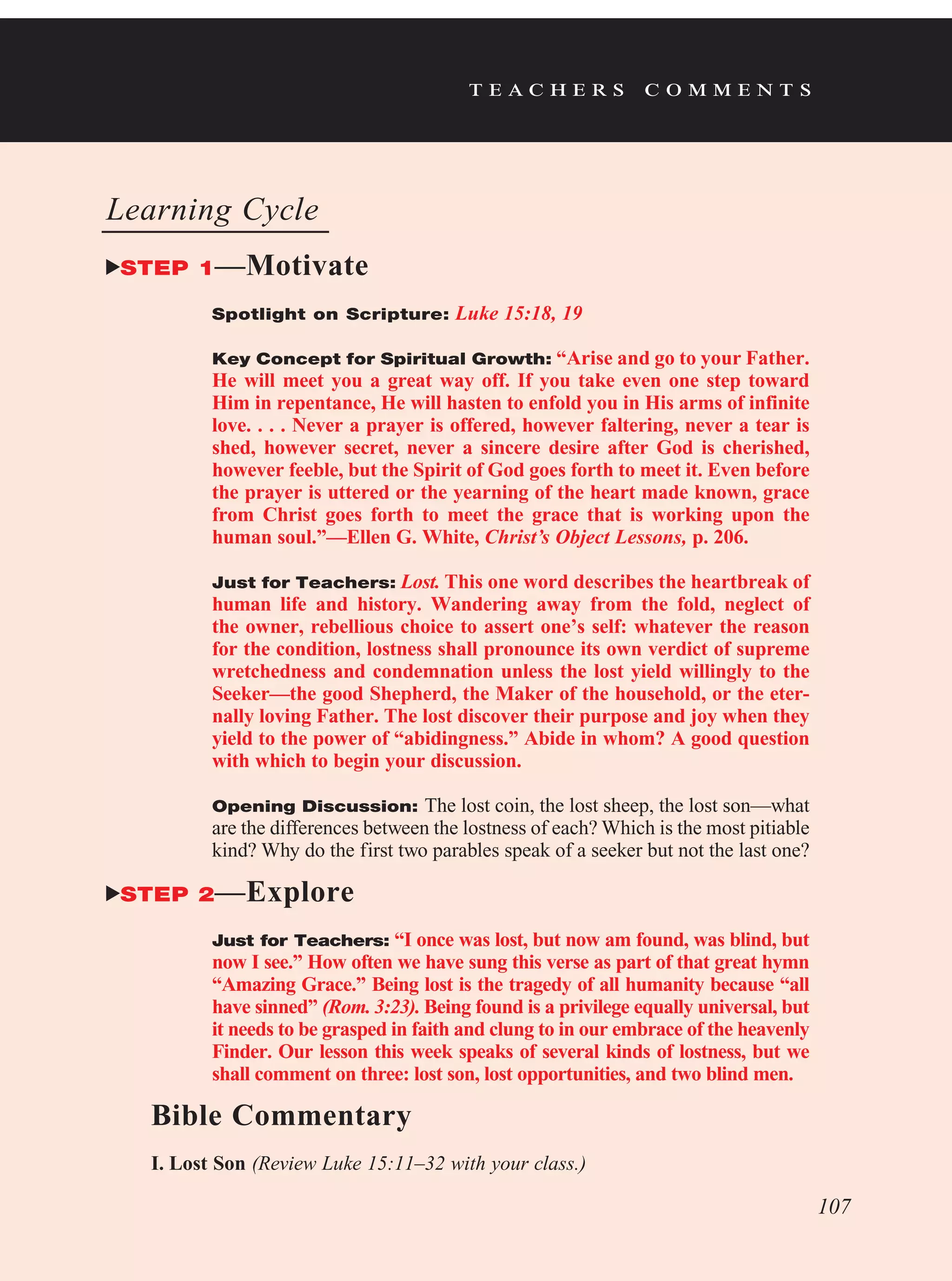 PDF | Lesson 8 | Teacher’s edition | The Mission of Jesus | Sabbath ...