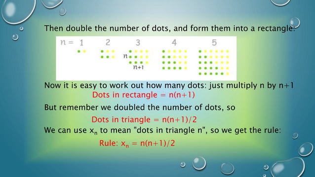 Lesson 8 triangular numbers | PPTX | Homework and Study | Education