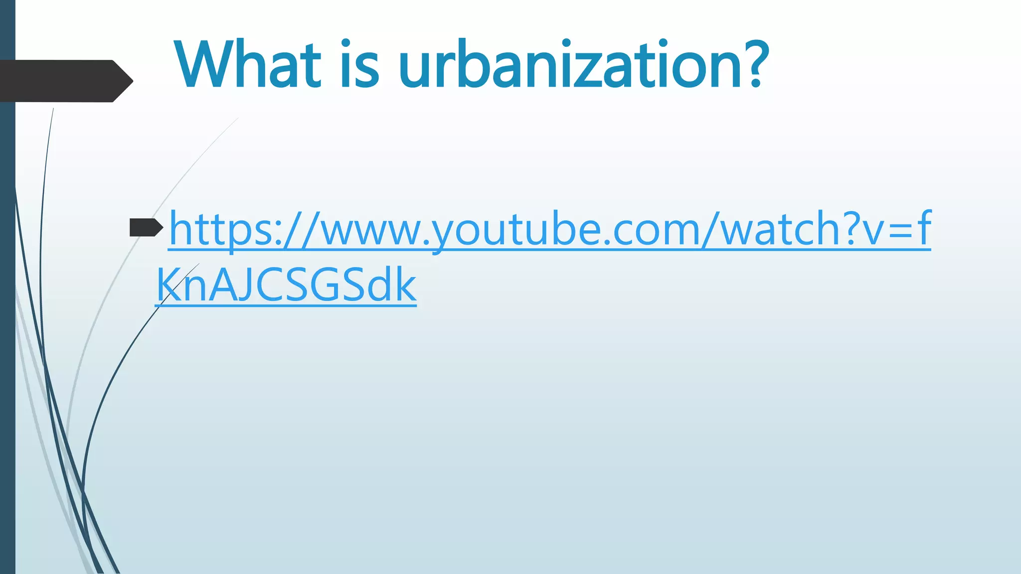 Lesson 8 Urbanization* | PPTX