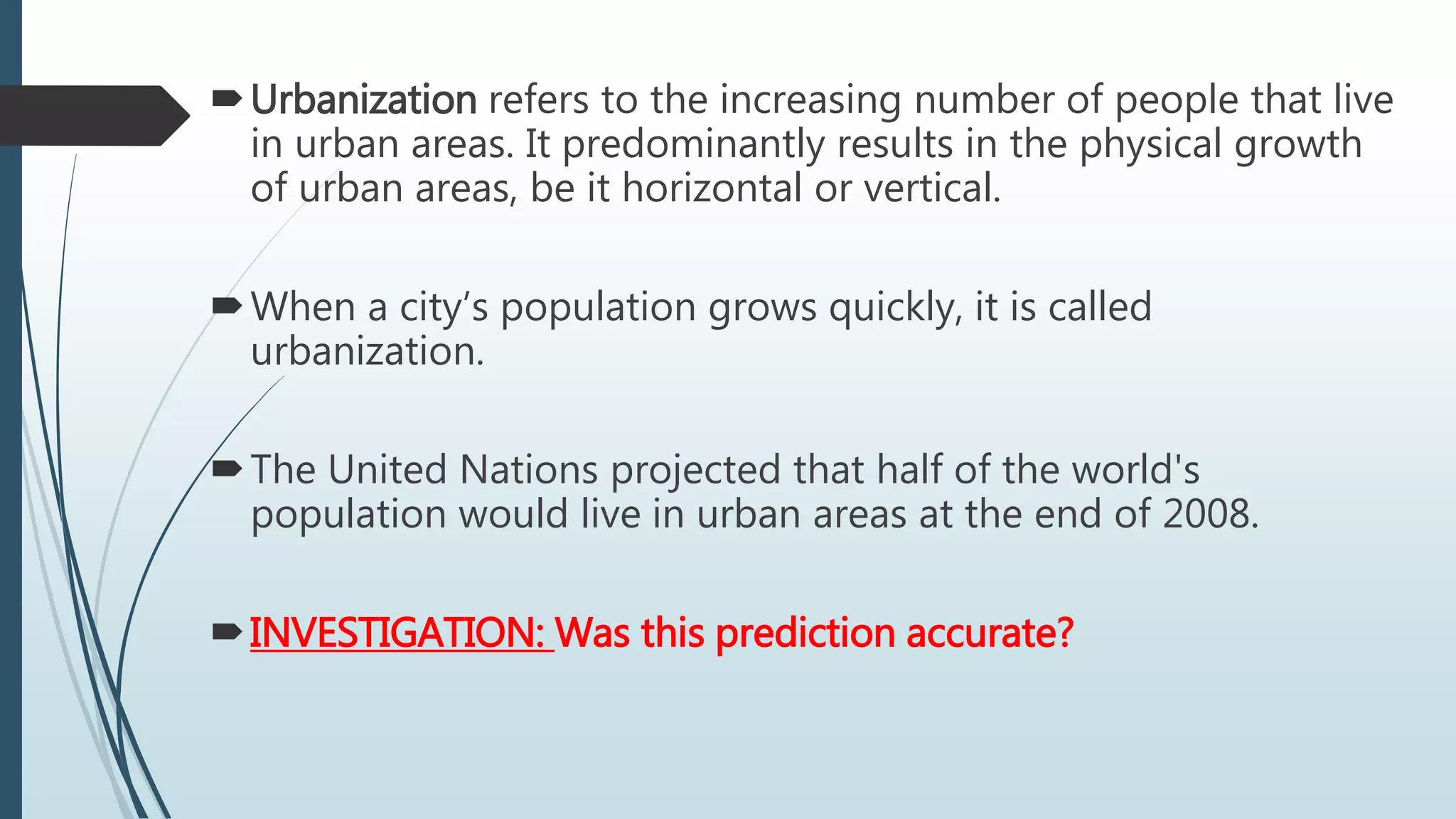 Lesson 8 Urbanization* | PPTX