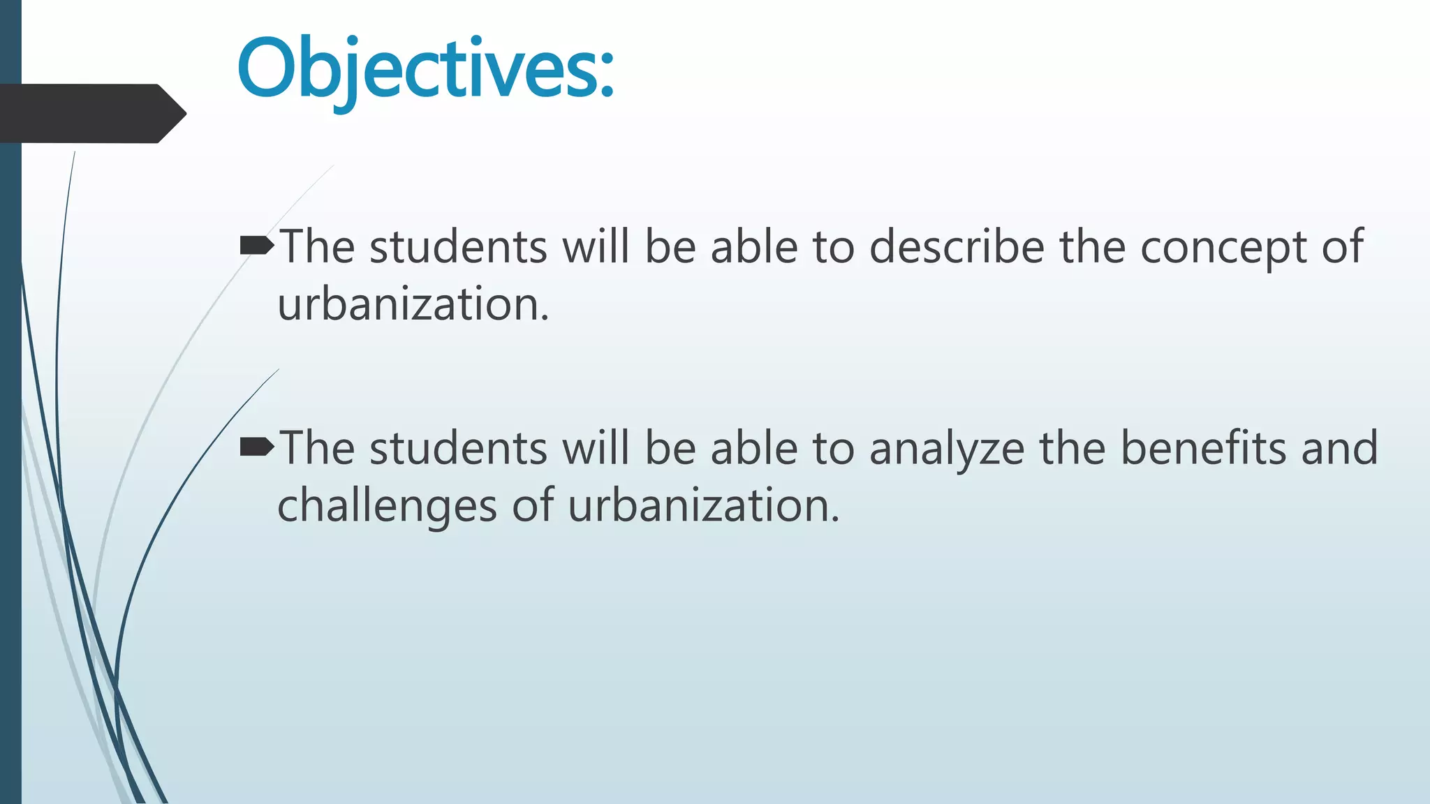 Lesson 8 - Urbanization* | PPTX