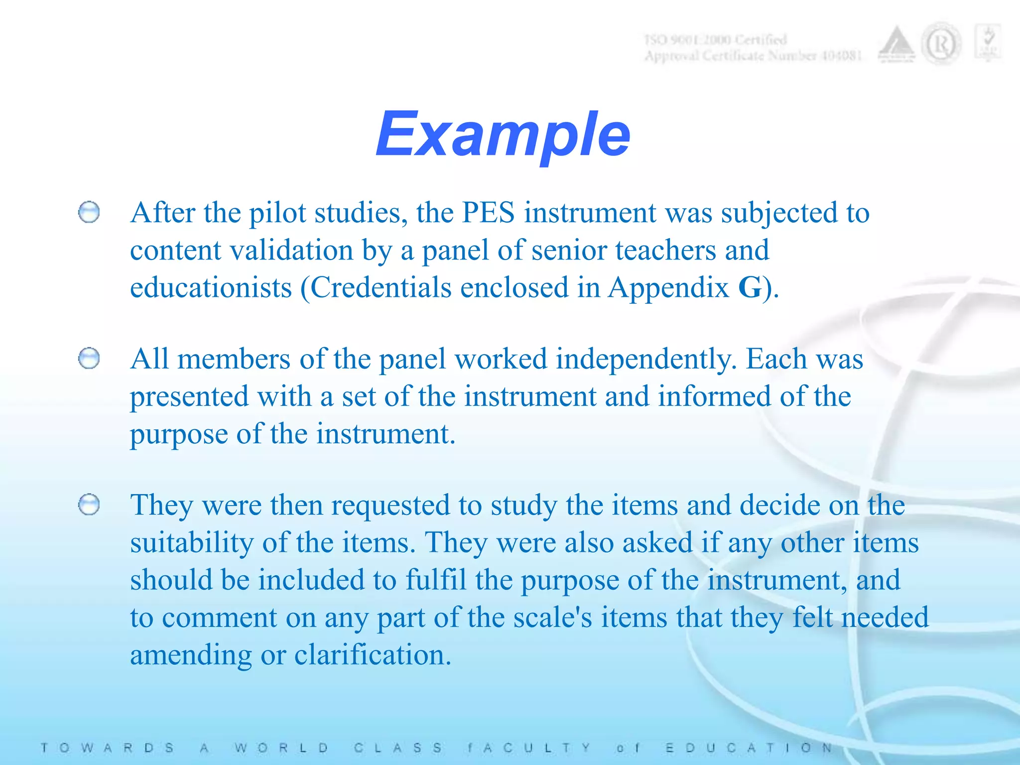 Week 8 & 9 - Validity and Reliability | PPTX