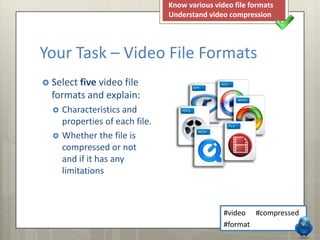 Lesson 8 - Video File Formats | PPT
