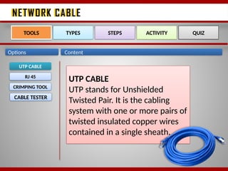 LESSON_8_1_NETWORK_CABLE.p for css lesson grade 8ptx | PPT