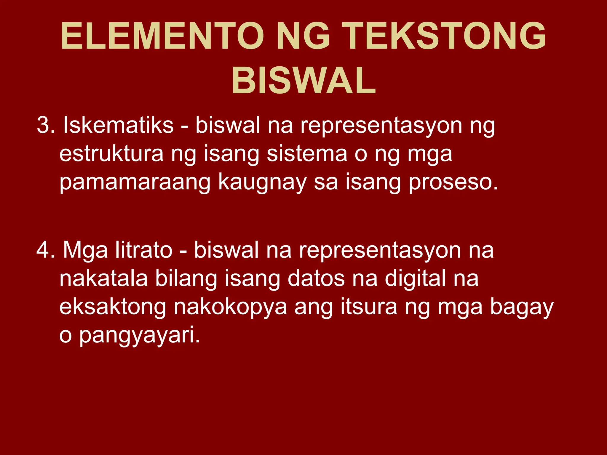 lesson 8 & 9 - tesktong biswal, bahagi ng komiks.ppt