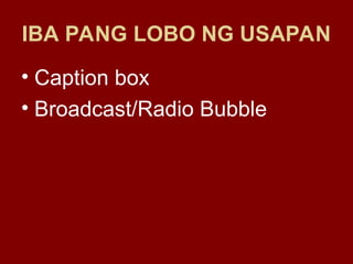 lesson 8 & 9 - tesktong biswal, bahagi ng komiks.ppt