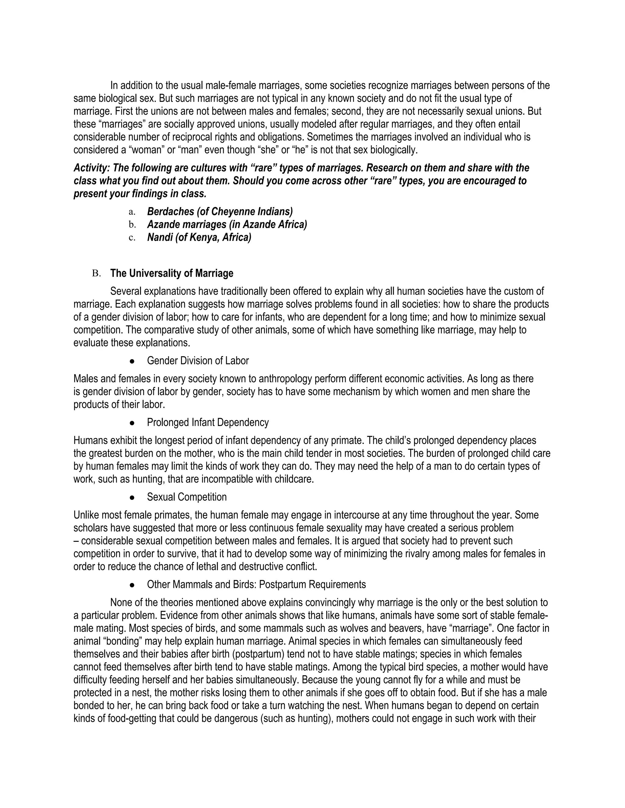 Lesson 8a marriage and family.doc | Wedding | Personal Celebrations ...