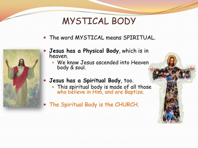 Lesson #8 church mystical body of christ | PPT