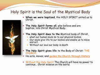 Lesson #8 church mystical body of christ | PPTX