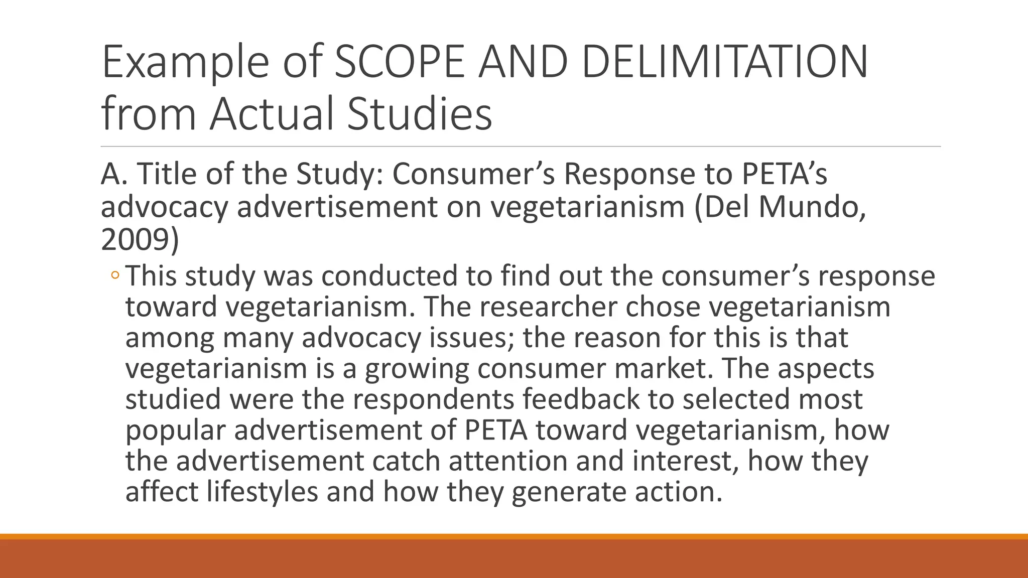 Lesson 8 indicating the scope and delimitation | PPTX