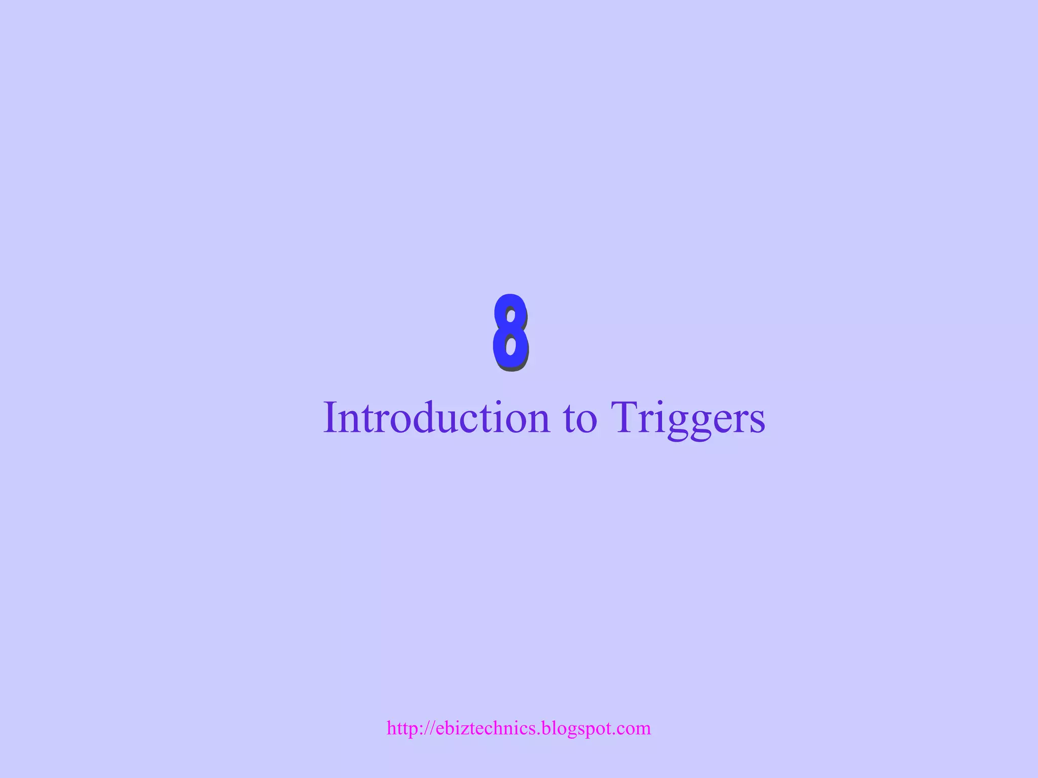 Oracle Forms Triggers | PPT