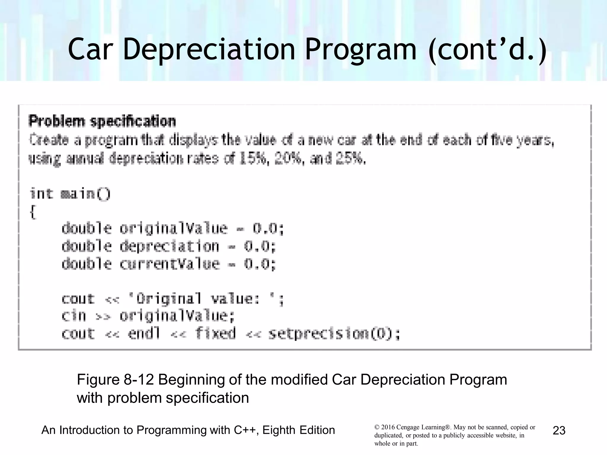 Lesson 8 more on repitition structure | PPT