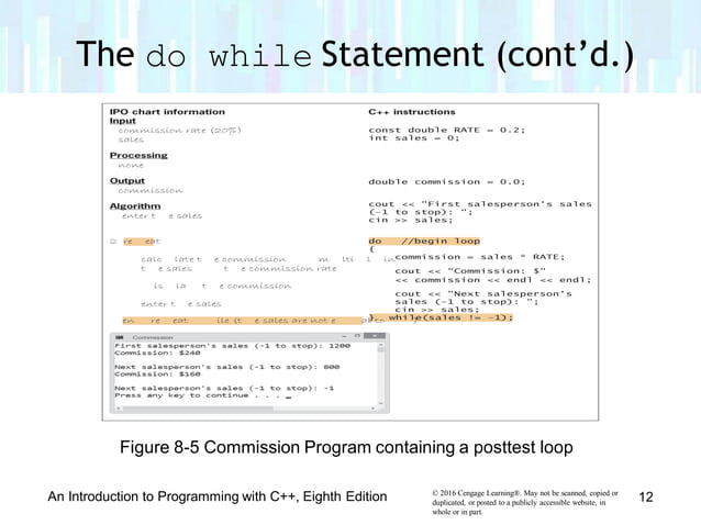Lesson 8 more on repitition structure | PPT | Free Download