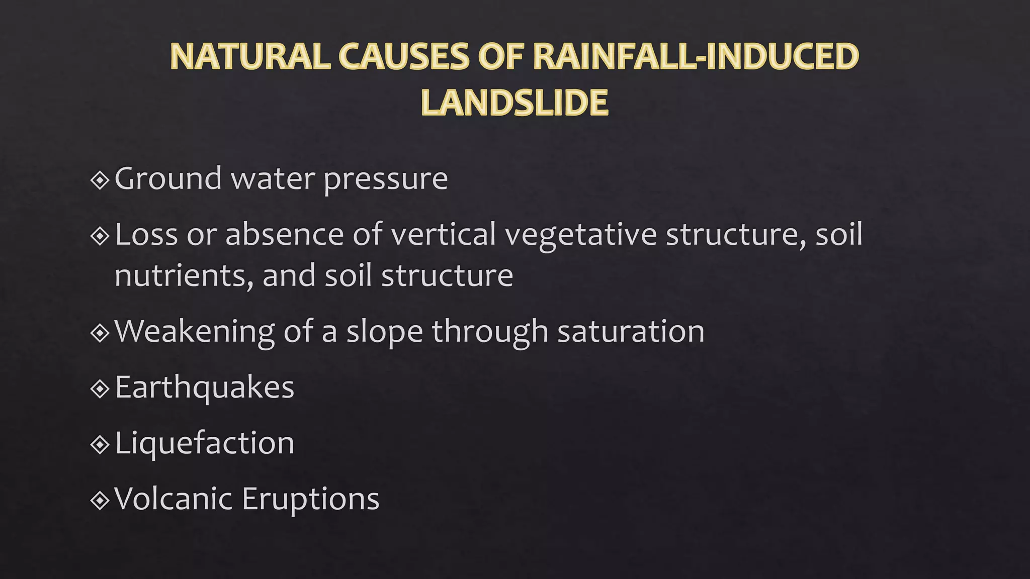 Other Geological Hazards | PPTX