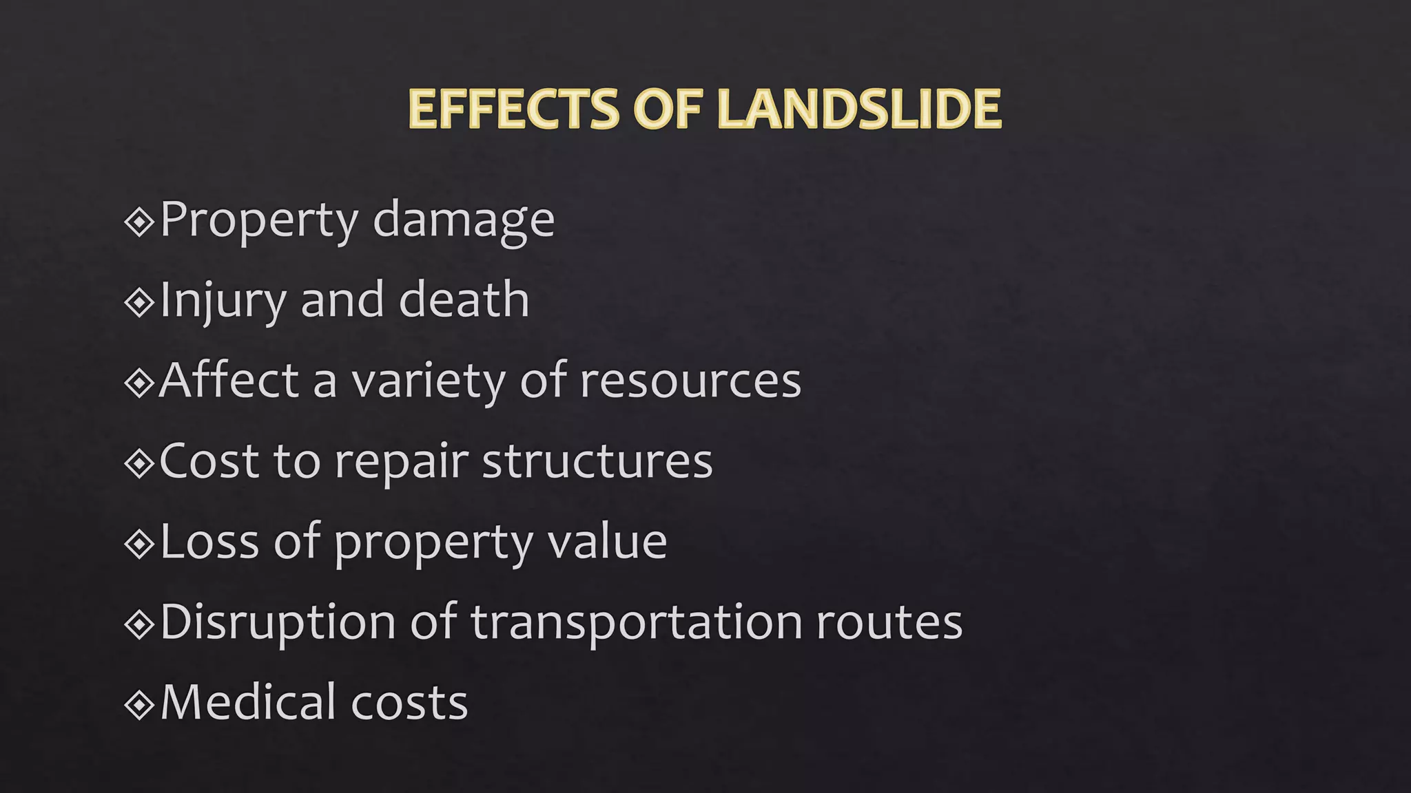 Other Geological Hazards | PPTX