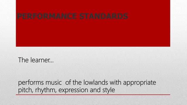 Lesson 8 pangkat kawayan | PPTX | Music | Entertainment