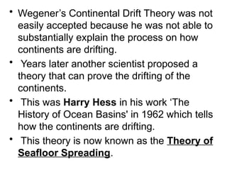 Lesson 8 in Earth and Life Science -Seafloor Spreading | PPTX