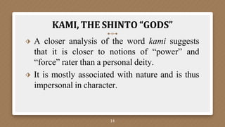 Lesson 8_Shinto..........................pptx | Hinduism | Religion ...