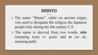 Lesson 8_Shinto..........................pptx | Hinduism | Religion ...
