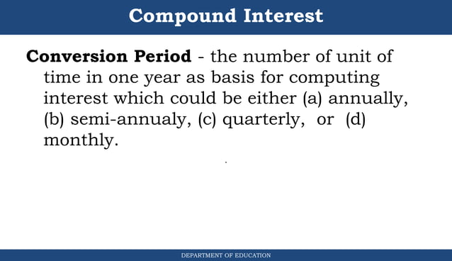 LESSON 8 SIMPLE AND COMPOUND INTEREST.pptx | Stocks and Bonds | Personal Investing